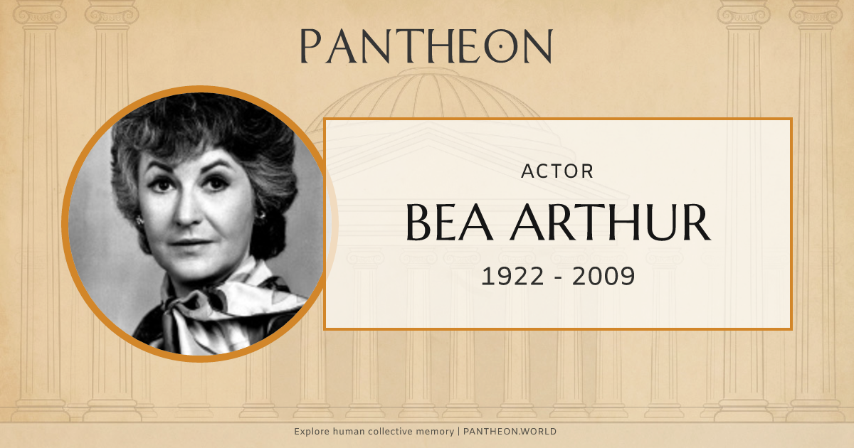 Bea Arthur Biography | Pantheon