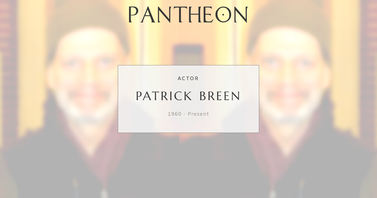Patrick Breen Biography | Pantheon