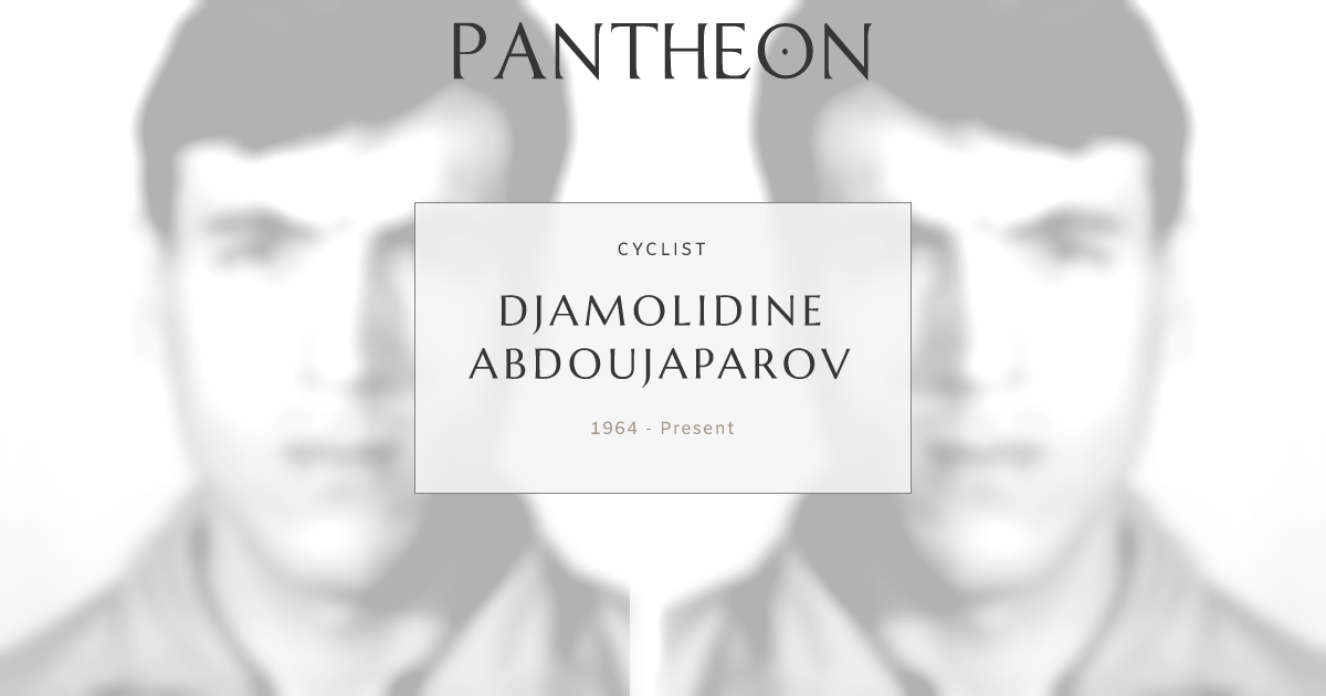 Djamolidine Abdoujaparov Biography | Pantheon