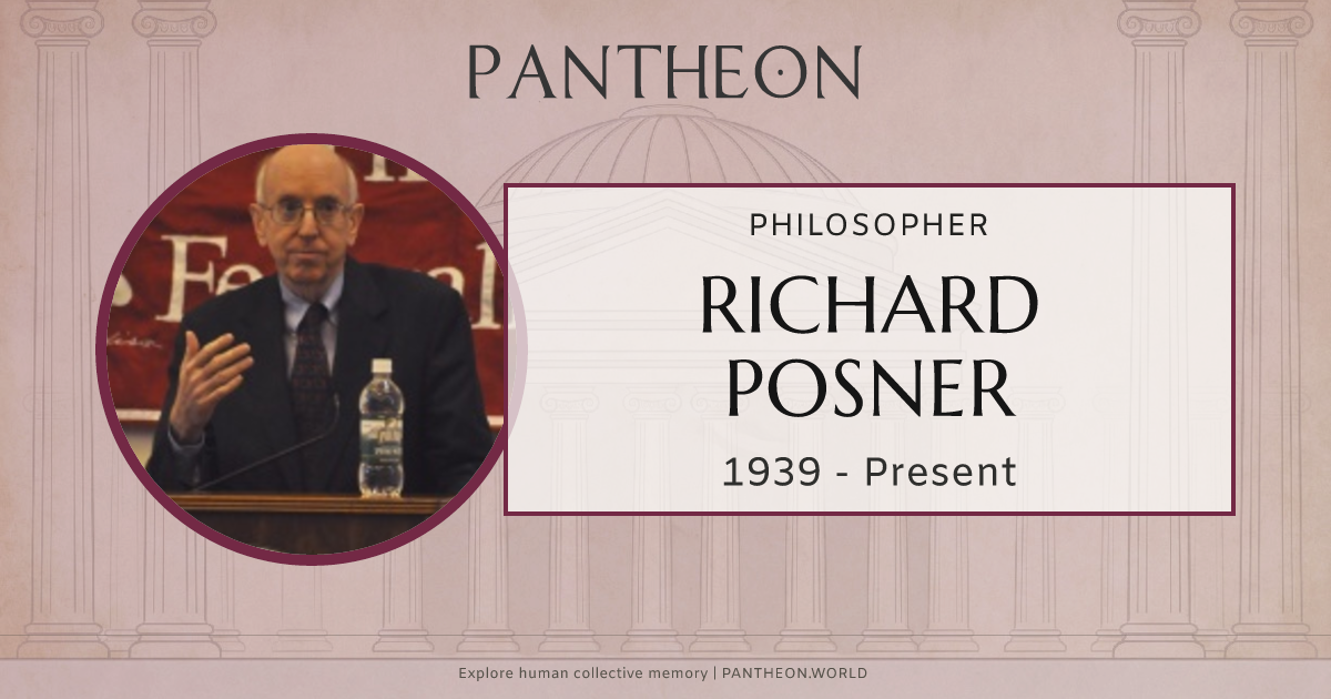 Richard Posner Biography | Pantheon