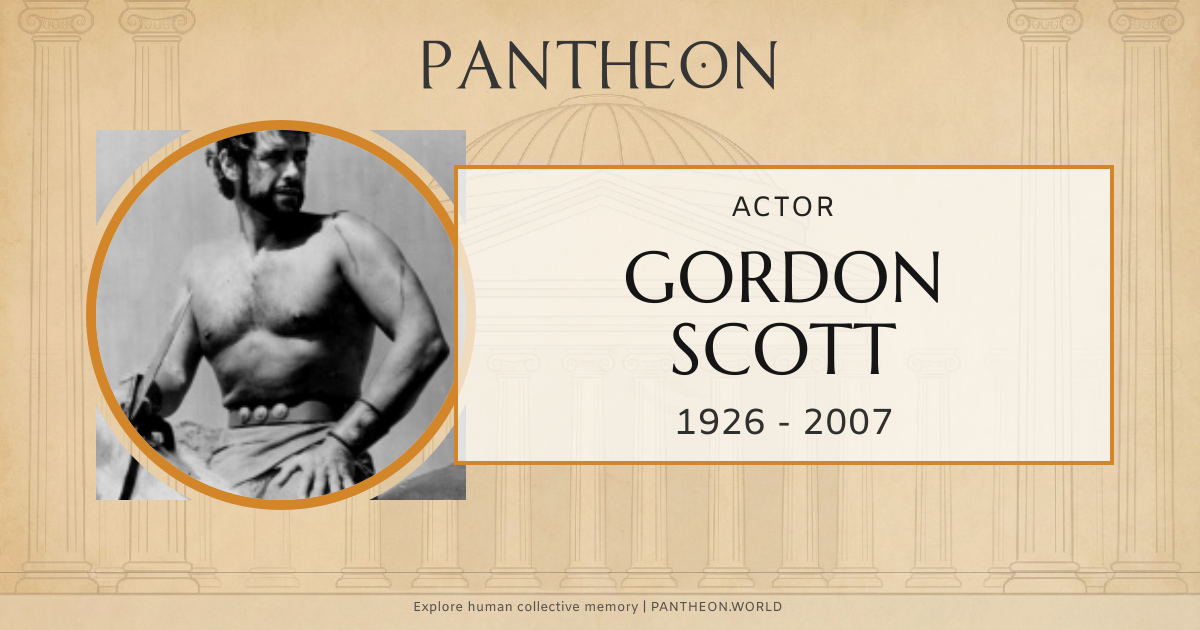 Gordon Scott Biography | Pantheon