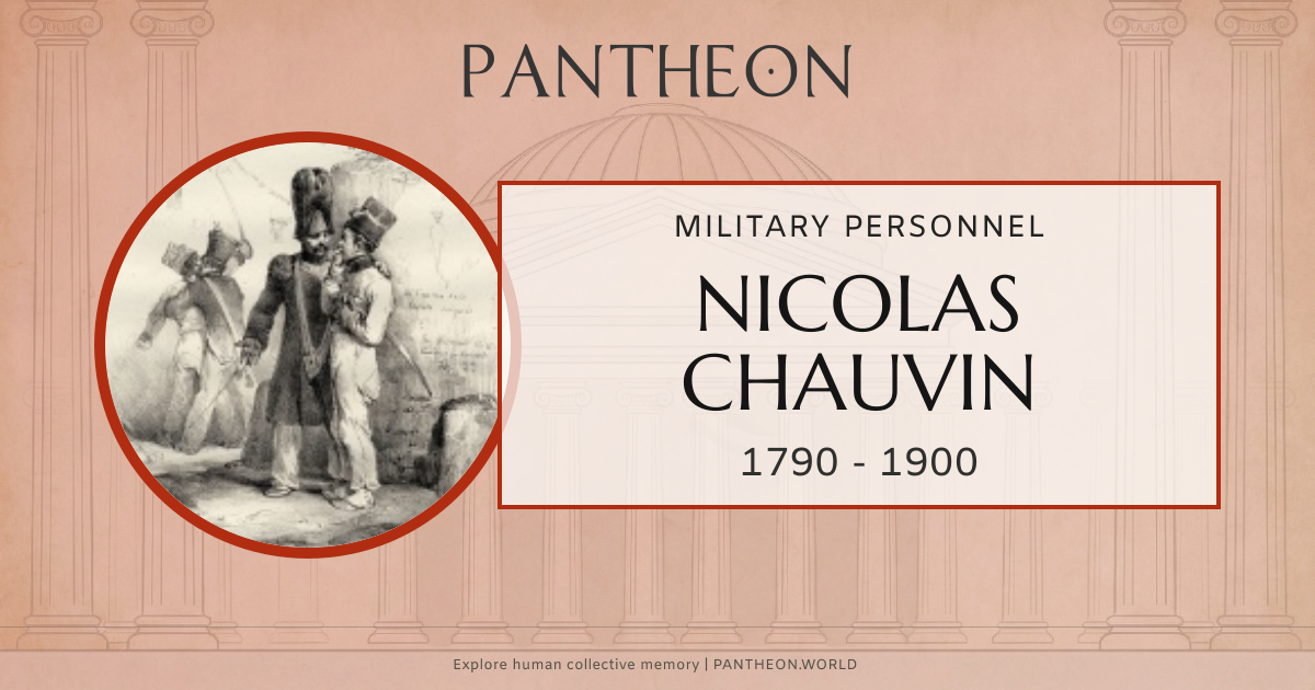 Nicolas Chauvin Biography | Pantheon