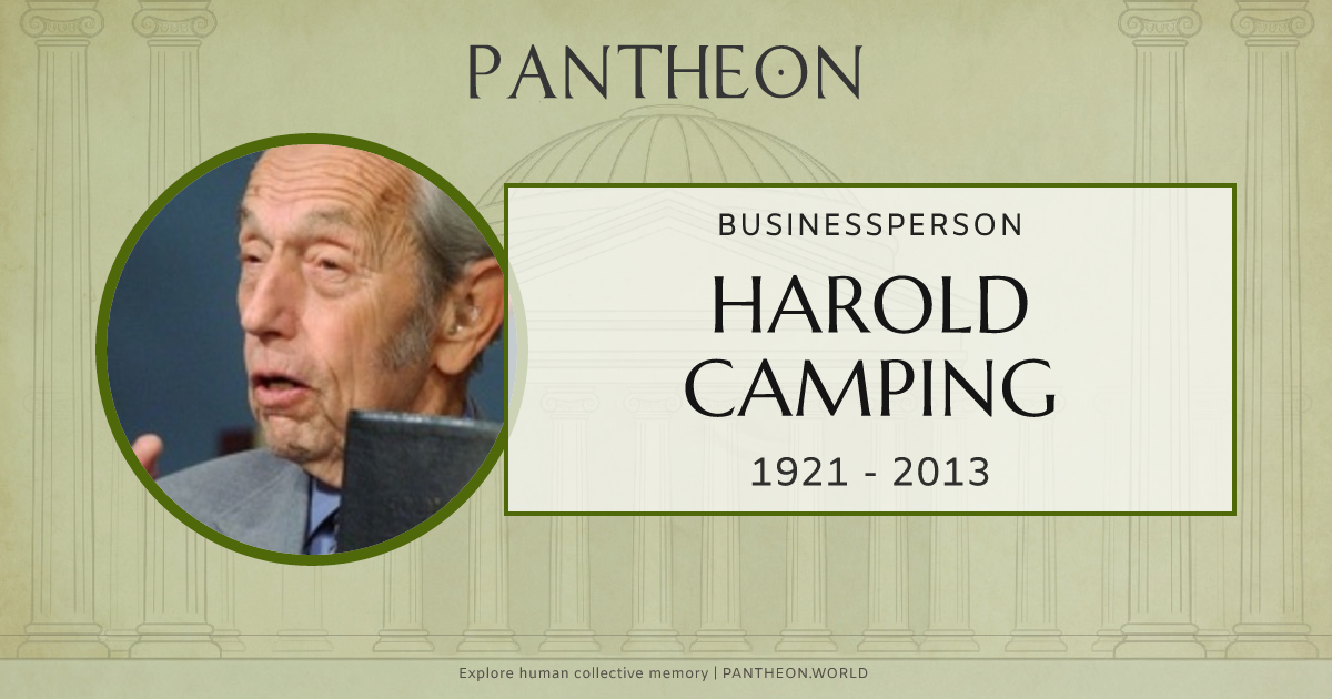 Harold Camping Biography | Pantheon
