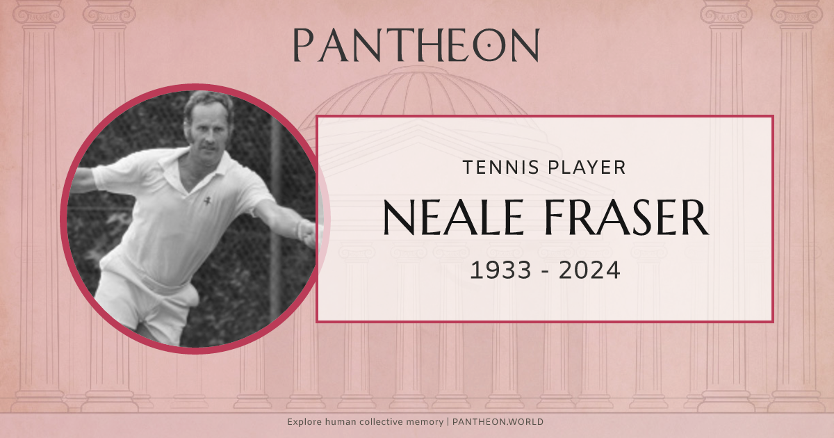 Neale Fraser Biography | Pantheon