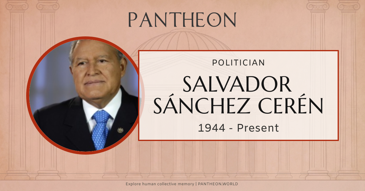 Salvador Sánchez Cerén Biography | Pantheon