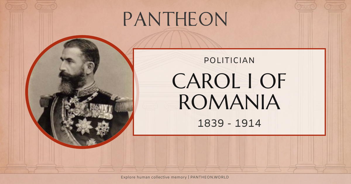 Carol I of Romania Biography | Pantheon