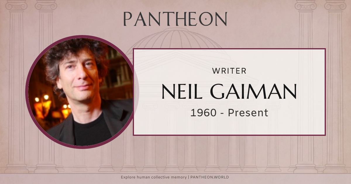 Neil Gaiman Biography | Pantheon