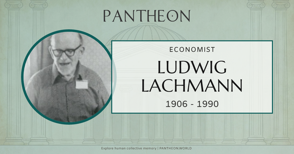 Ludwig Lachmann Biography | Pantheon