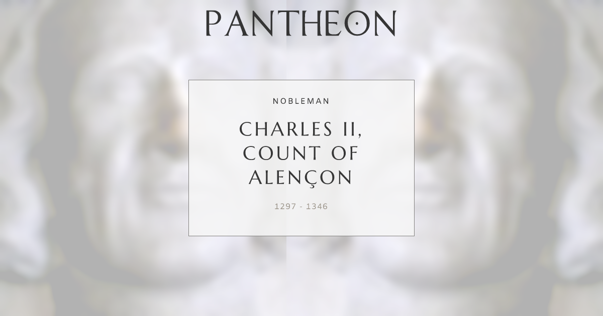 Charles II, Count of Alençon Biography | Pantheon