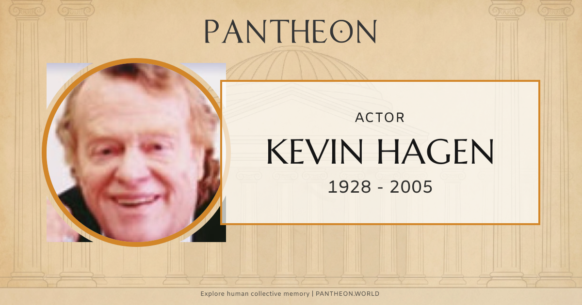 Kevin Hagen Biography | Pantheon