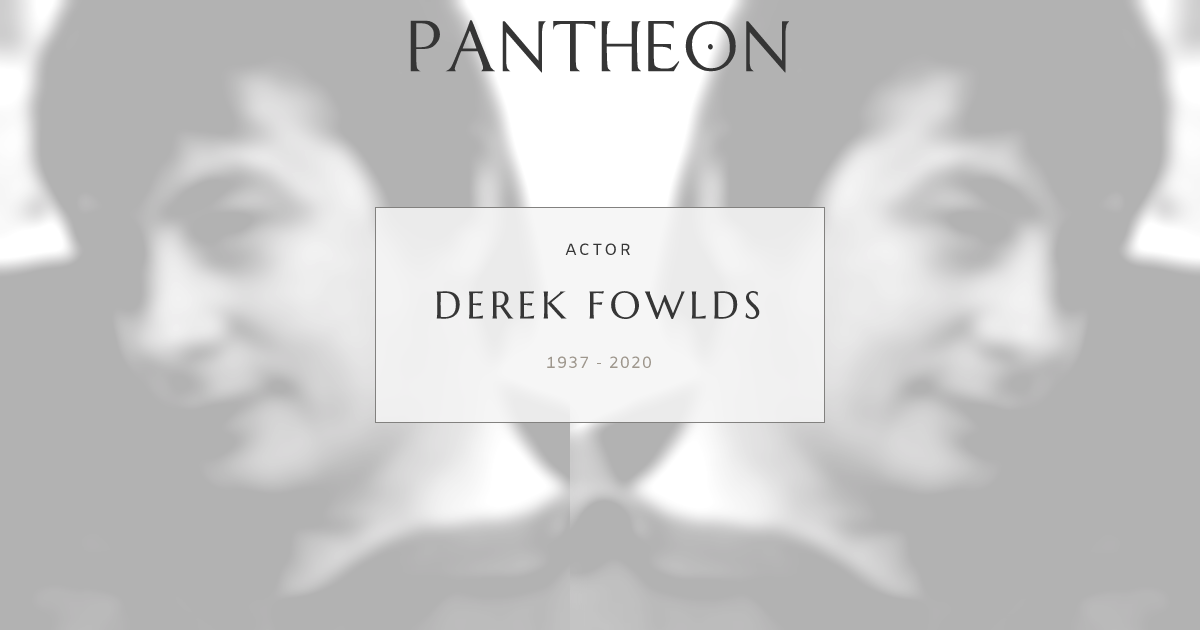 Derek Fowlds Biography | Pantheon