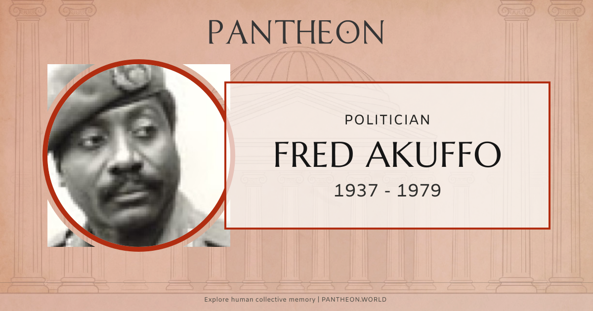Fred Akuffo Biography | Pantheon