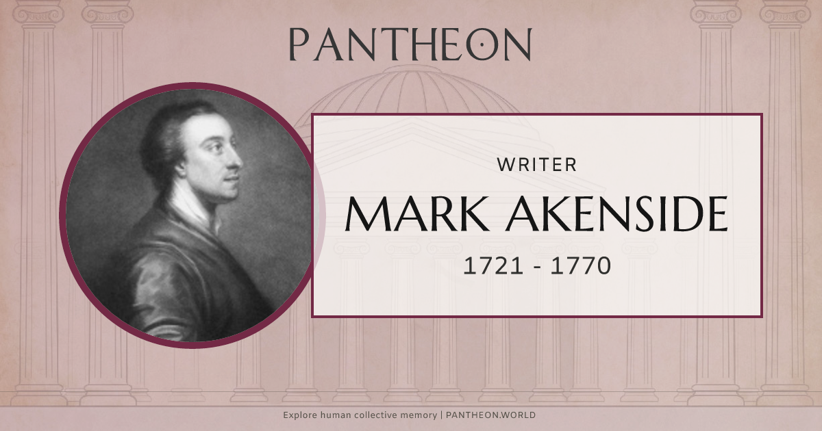 Mark Akenside Biography | Pantheon