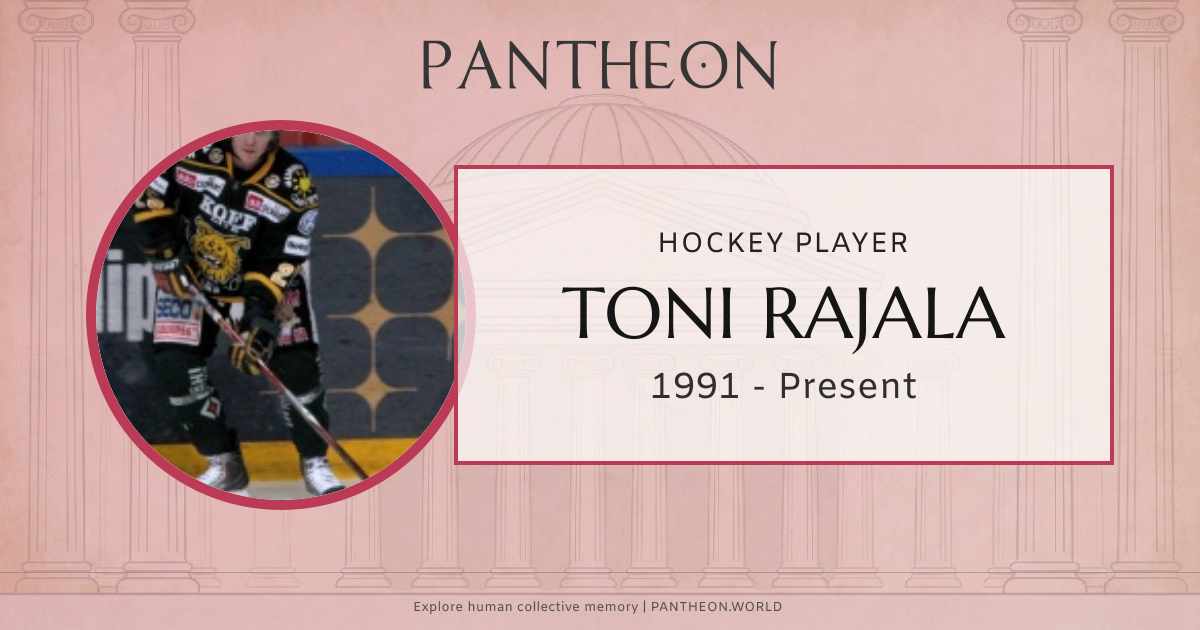 Toni Rajala Biography | Pantheon
