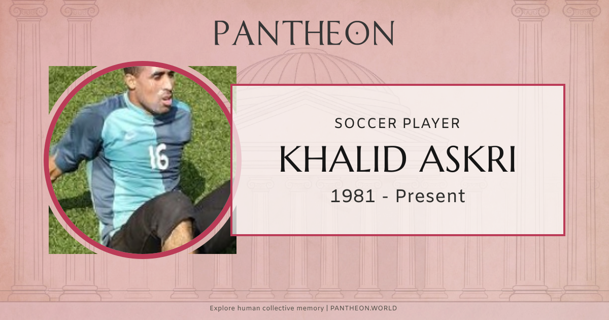 Khalid Askri Biography | Pantheon