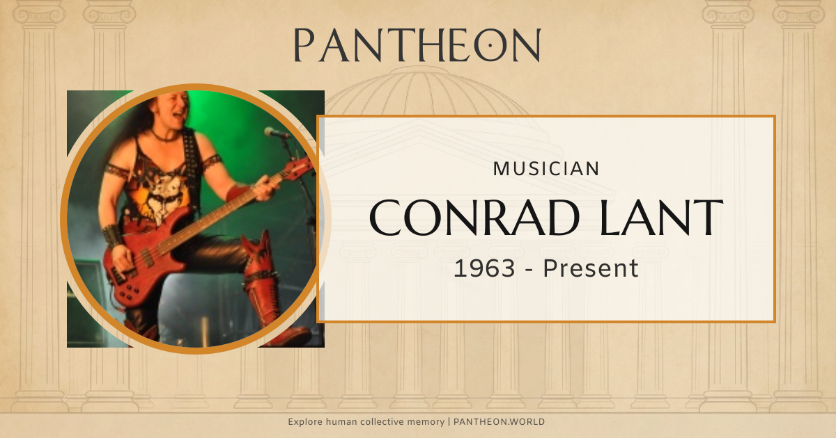 Conrad Lant Biography | Pantheon