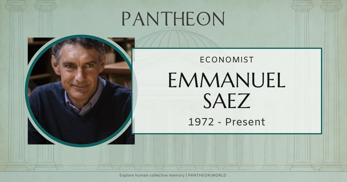 Emmanuel Saez Biography | Pantheon