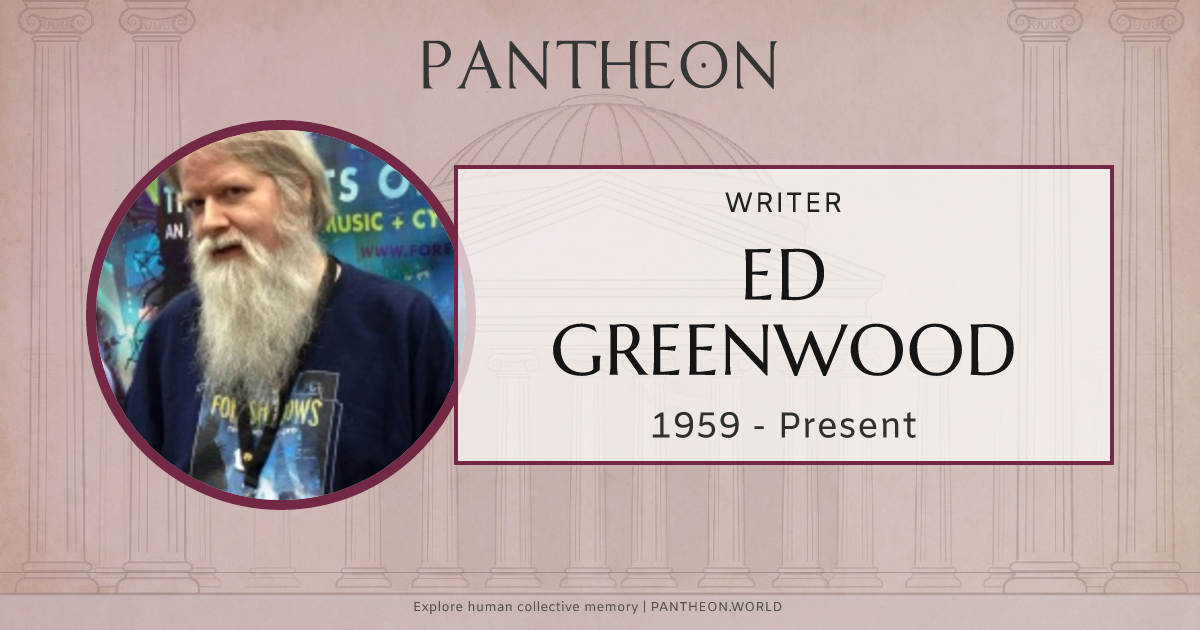 Ed Greenwood Biography | Pantheon