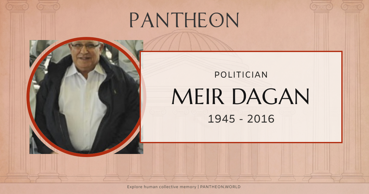 Meir Dagan Biography | Pantheon