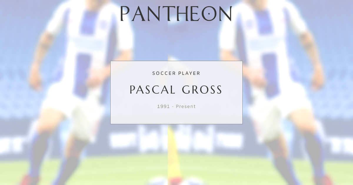 Pascal Groß Biography | Pantheon
