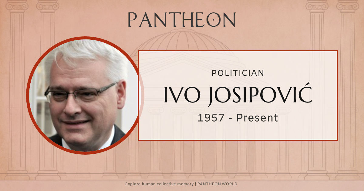 Ivo Josipović Biography | Pantheon