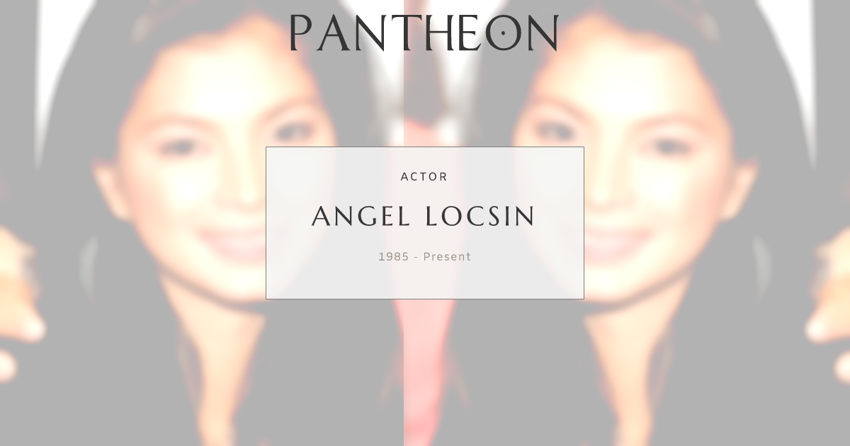Angel Locsin Biography | Pantheon