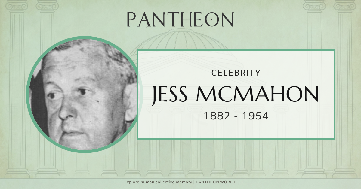 Jess McMahon Biography | Pantheon