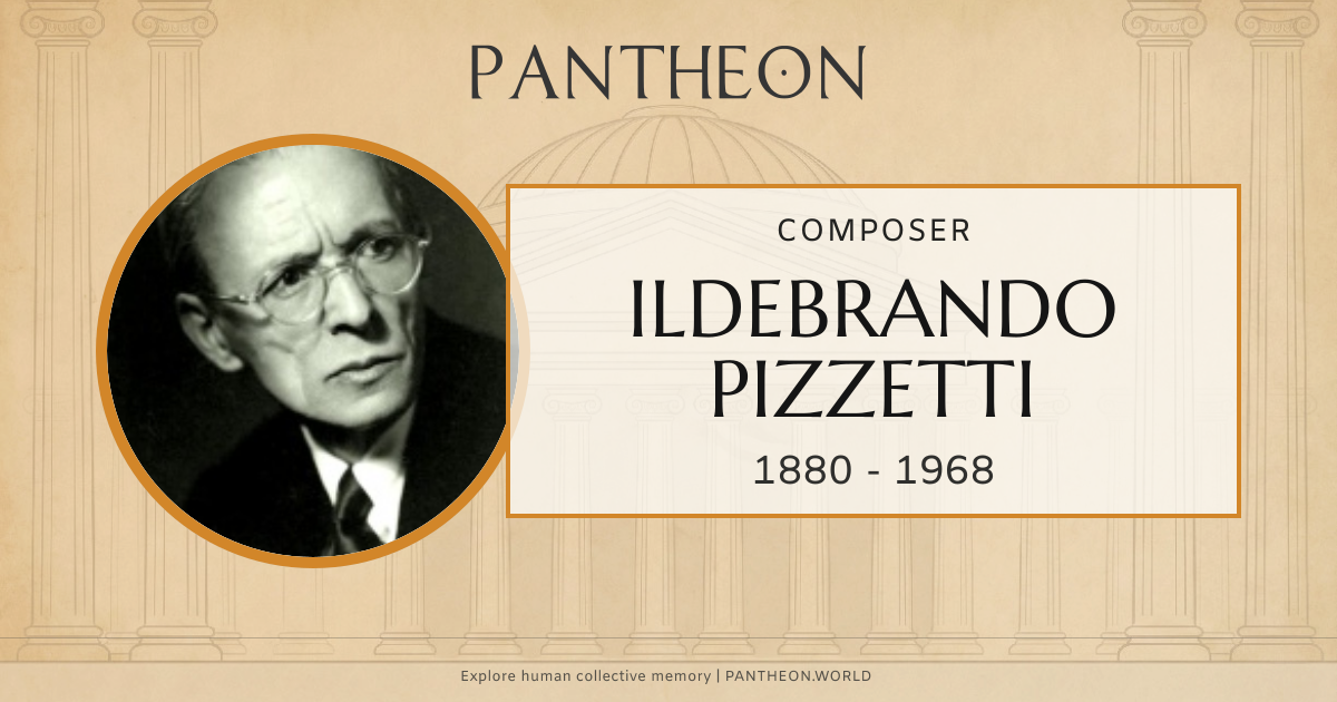 Ildebrando Pizzetti Biography | Pantheon