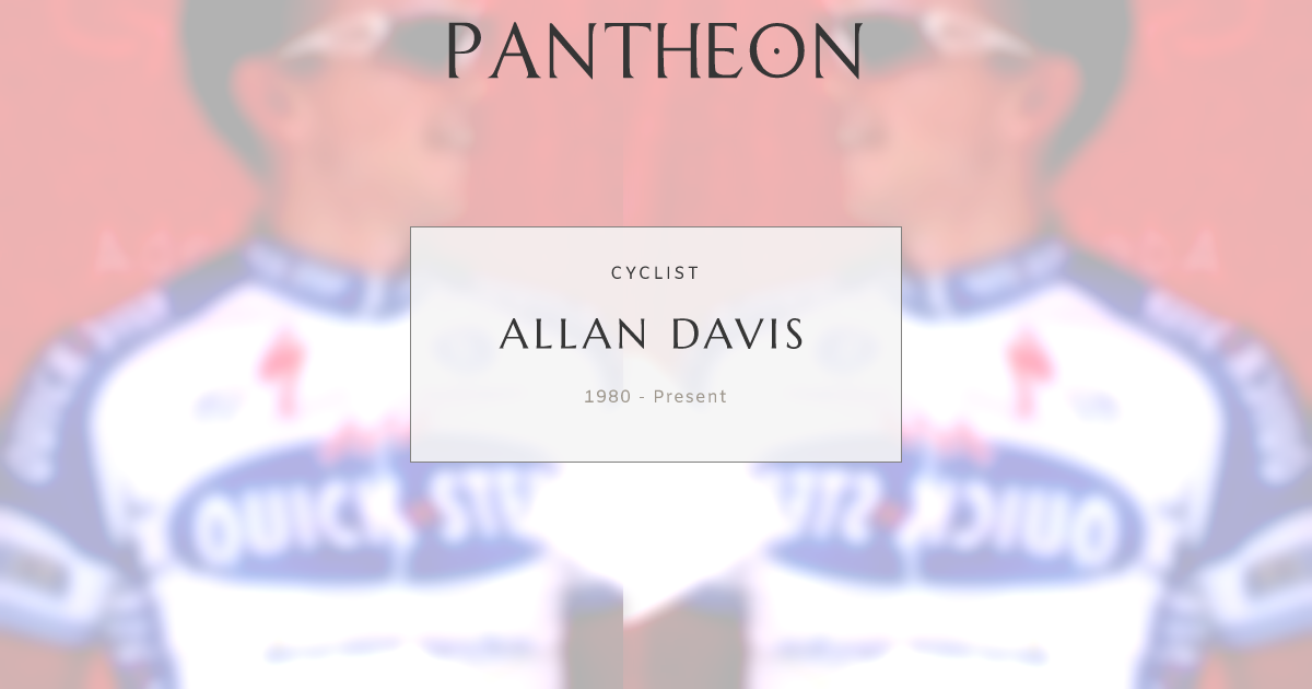 Allan Davis Biography | Pantheon