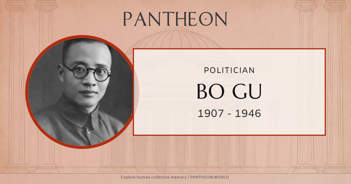 Bo Gu Biography | Pantheon