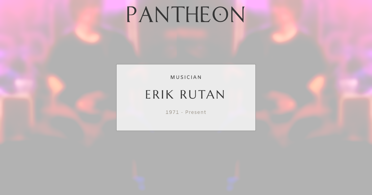 Erik Rutan Biography | Pantheon