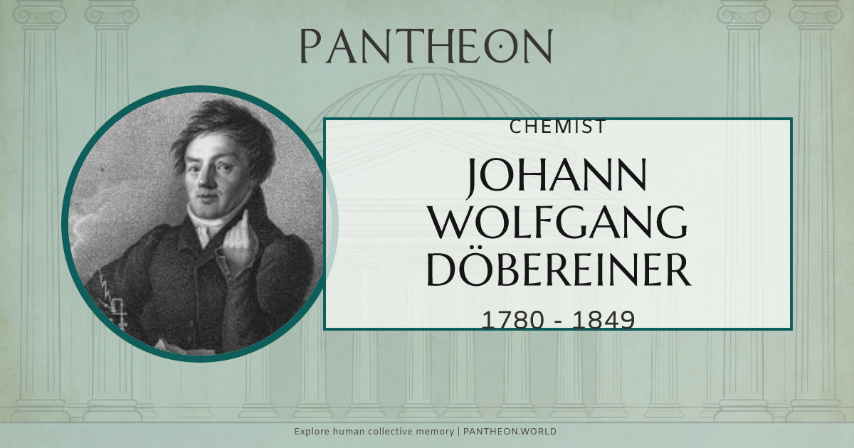 Johann Wolfgang Döbereiner Biography | Pantheon