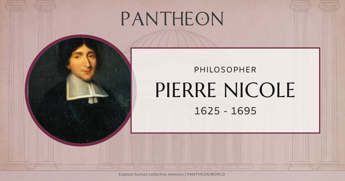 Pierre Nicole Biography | Pantheon