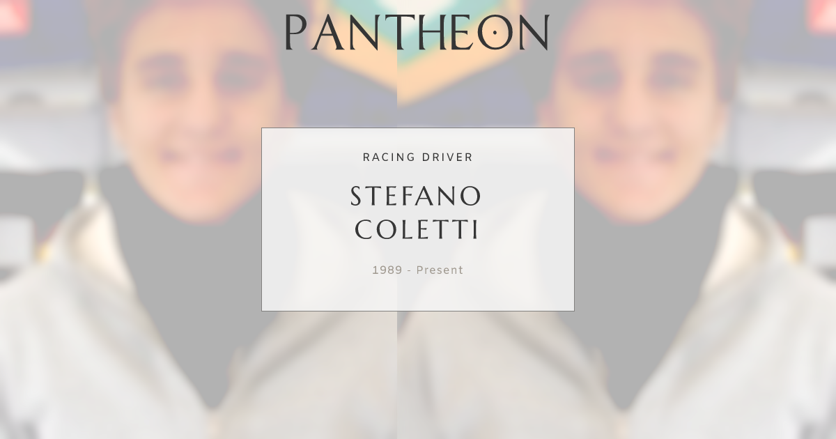 Stefano Coletti Biography | Pantheon