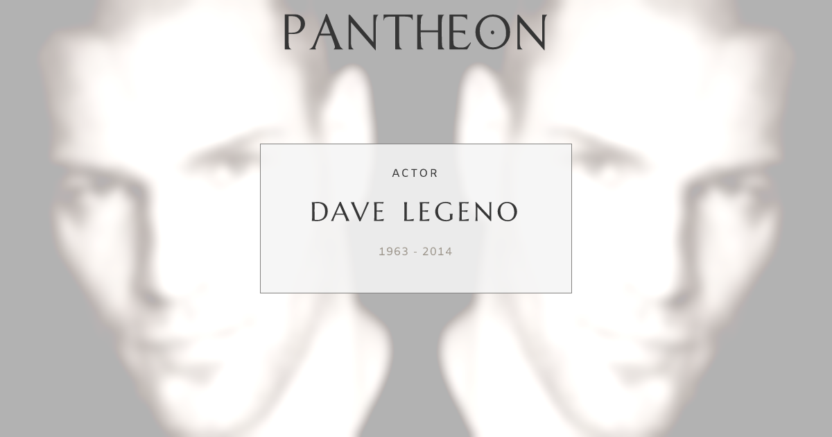 Dave Legeno Biography | Pantheon