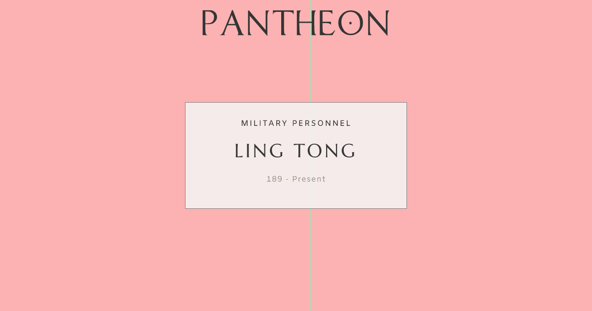 Ling Tong Biography | Pantheon