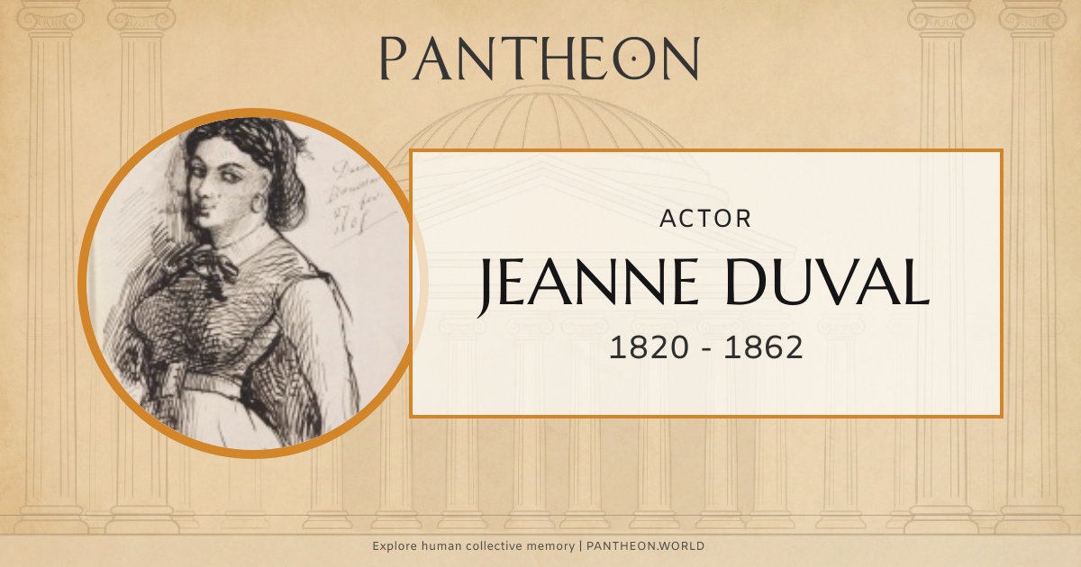 Jeanne Duval Biography | Pantheon