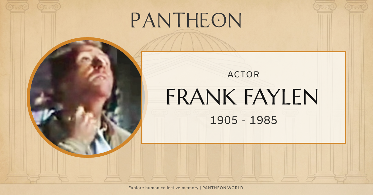 Frank Faylen Biography | Pantheon