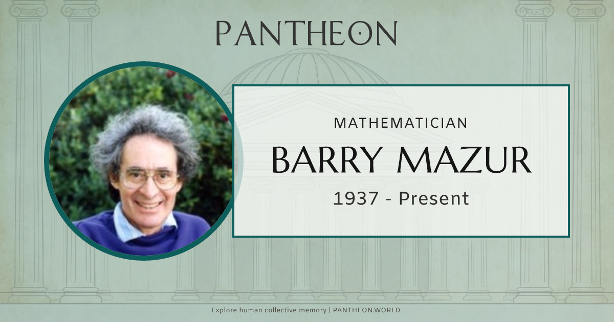 Barry Mazur Biography | Pantheon