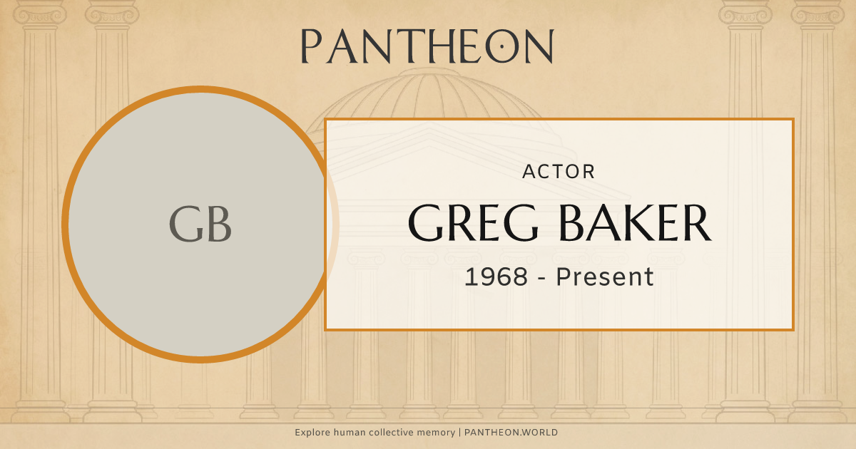 Greg Baker Biography | Pantheon