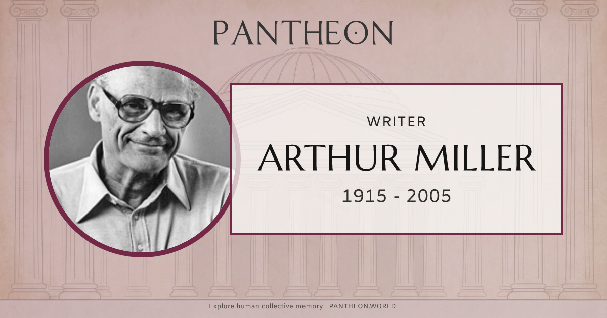 Arthur Miller Biography | Pantheon