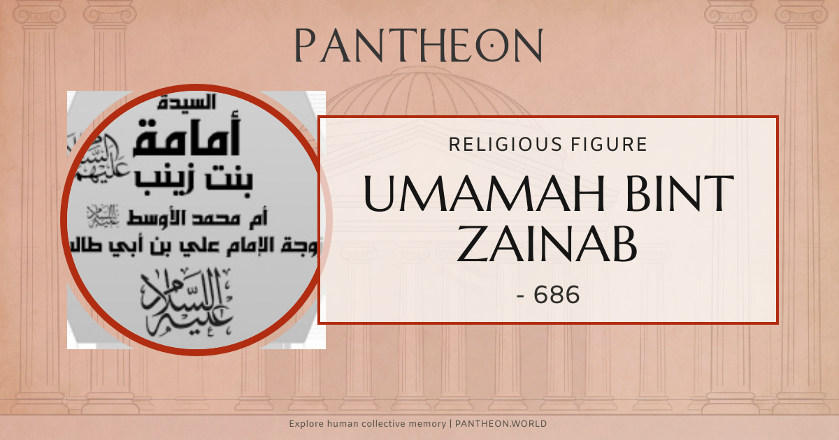 Umamah bint Zainab Biography | Pantheon