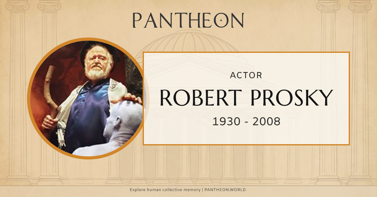 Robert Prosky Biography | Pantheon