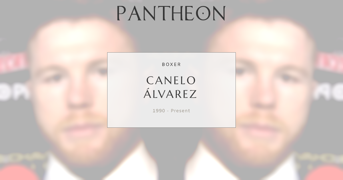 Canelo Álvarez Biography | Pantheon