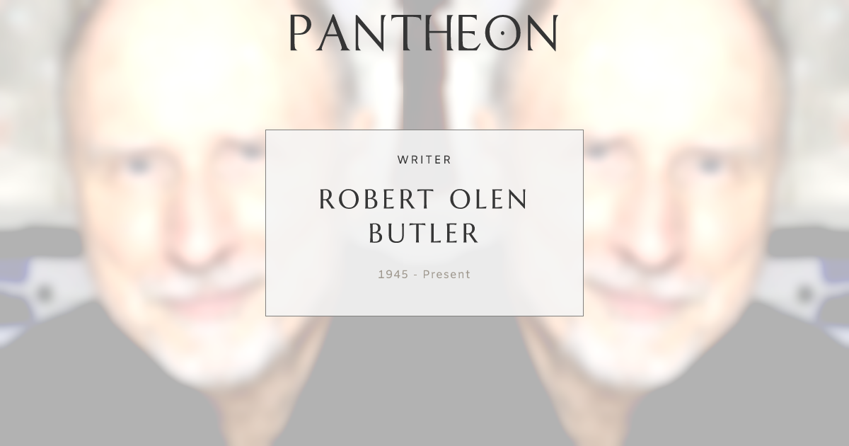 Robert Olen Butler Biography | Pantheon