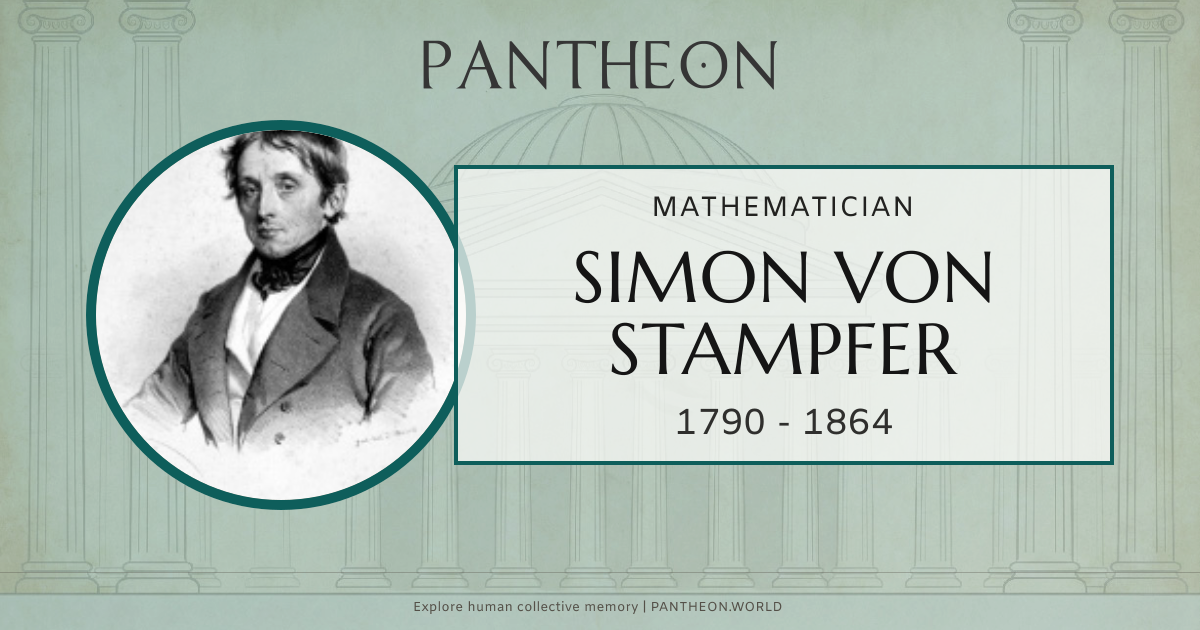 Simon von Stampfer Biography | Pantheon