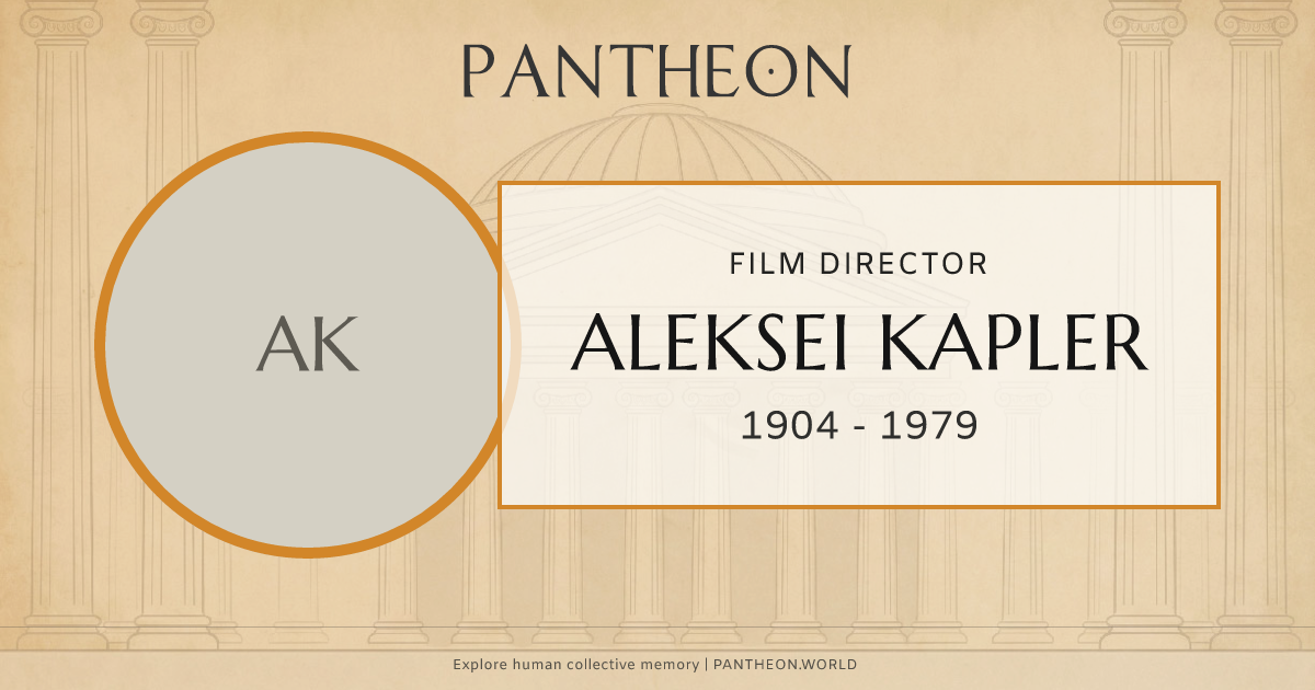 Aleksei Kapler Biography | Pantheon