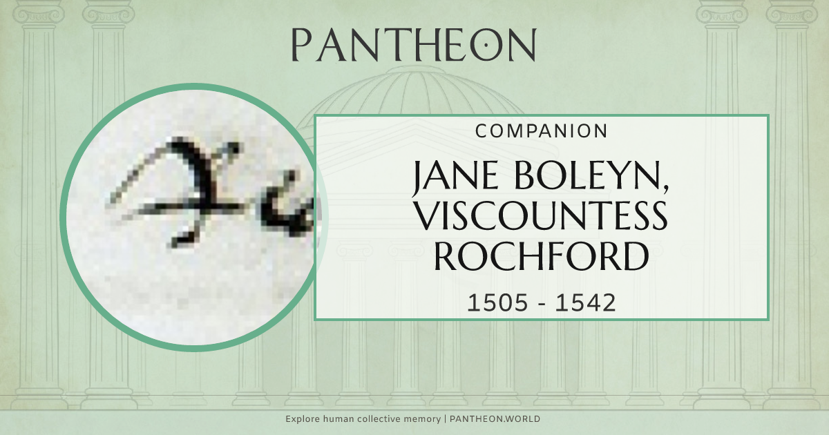 Jane Boleyn, Viscountess Rochford Biography | Pantheon