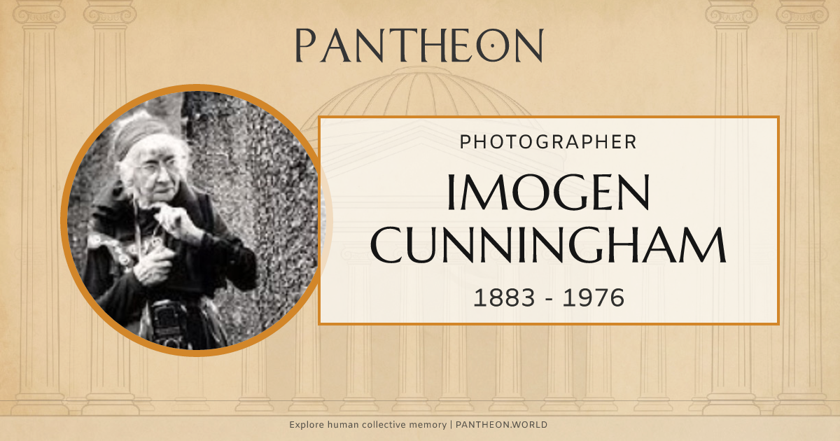 Imogen Cunningham Biography | Pantheon