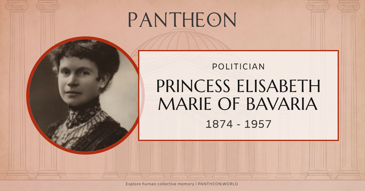 Princess Elisabeth Marie of Bavaria Biography | Pantheon